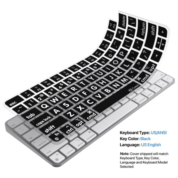 Large Print Keyboard Cover | KB Covers & Keyboards